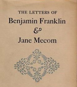 Jane Franklin Mecom - Boston Women's Heritage Trail