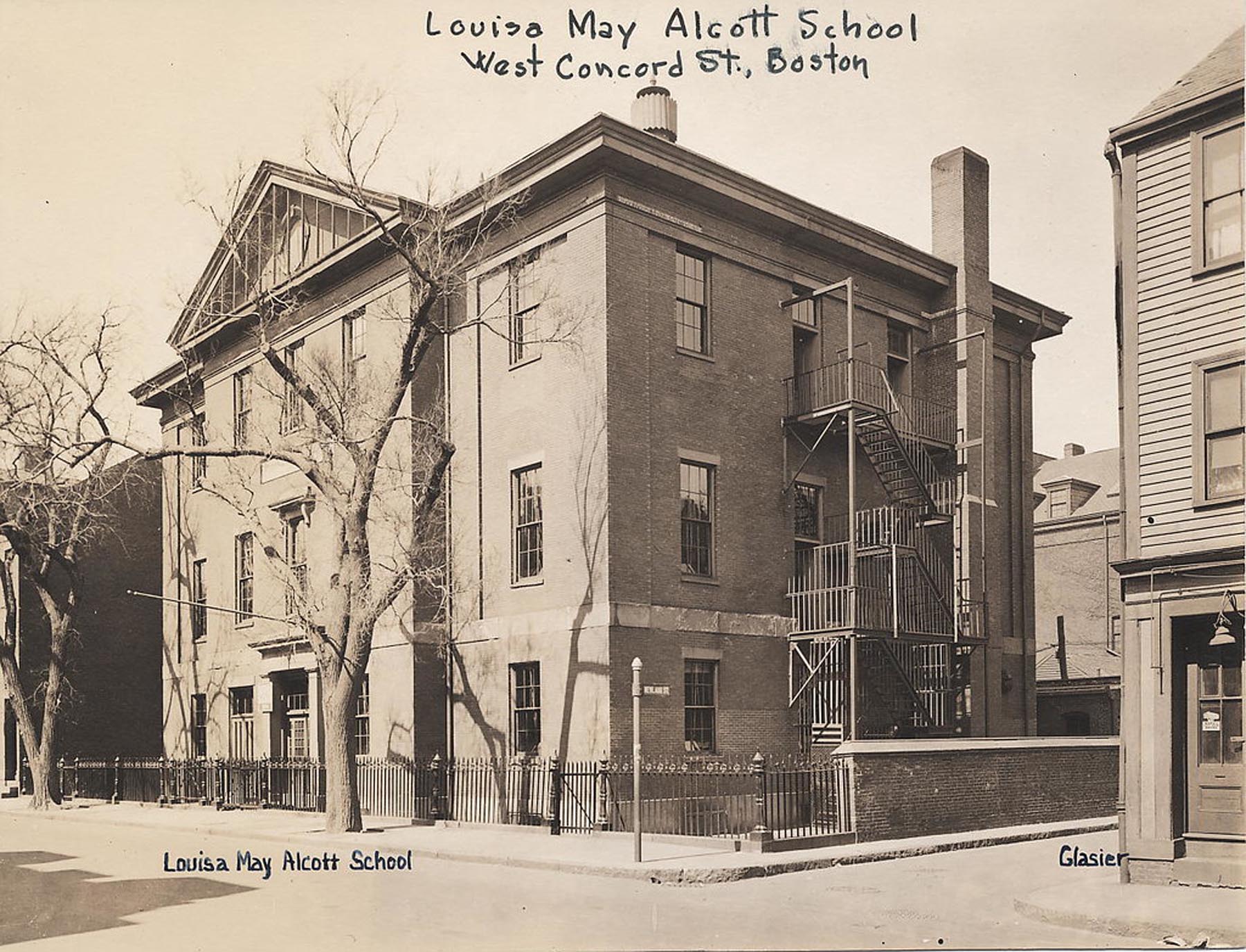 Louisa May Alcott School and Alcott residences - Boston Women's ...
