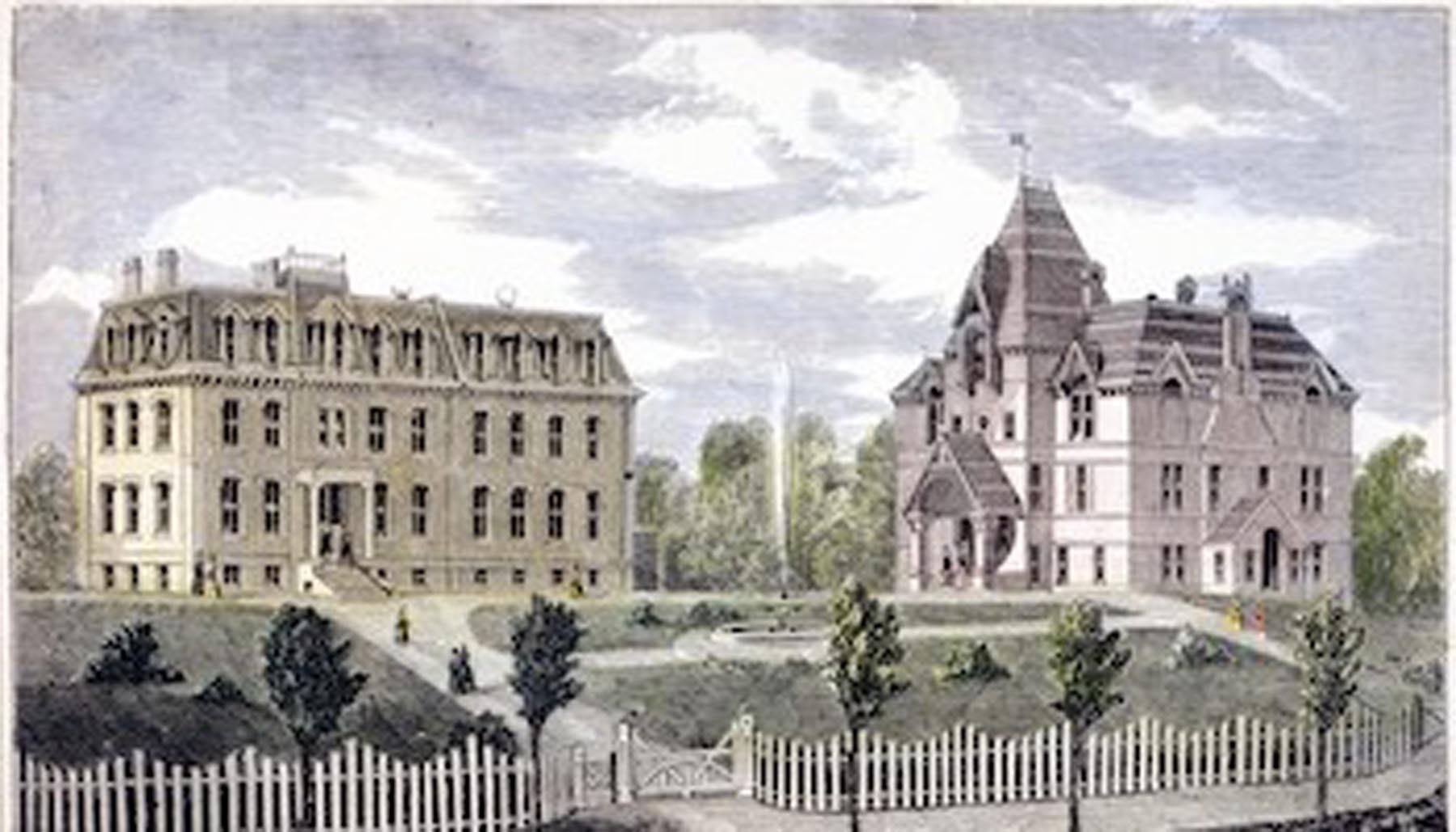 New England Female Medical College, now the Boston University School of ...