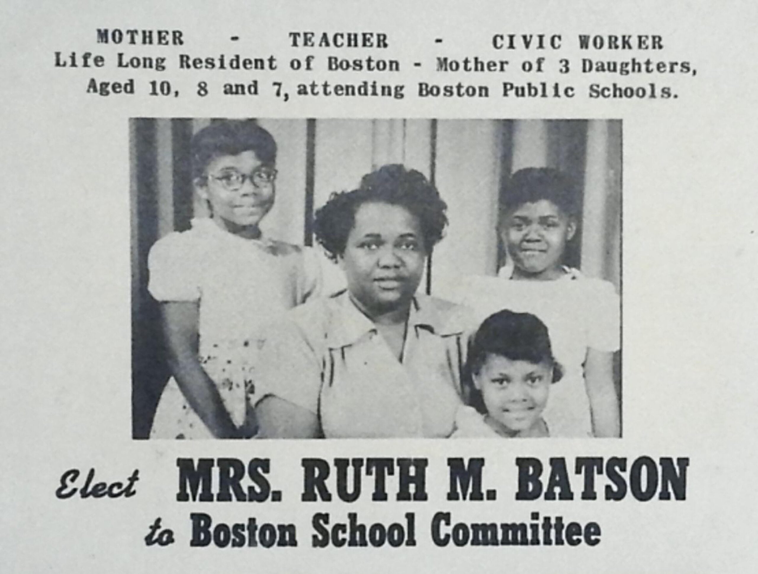 Ruth Batson - Boston Women's Heritage Trail